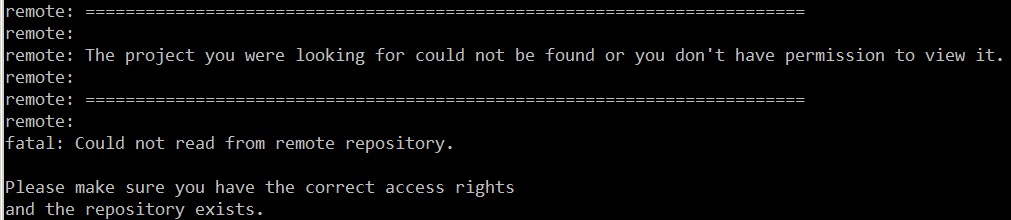 The Project You Were Looking For Could Not Be Found Or You Don t Have 